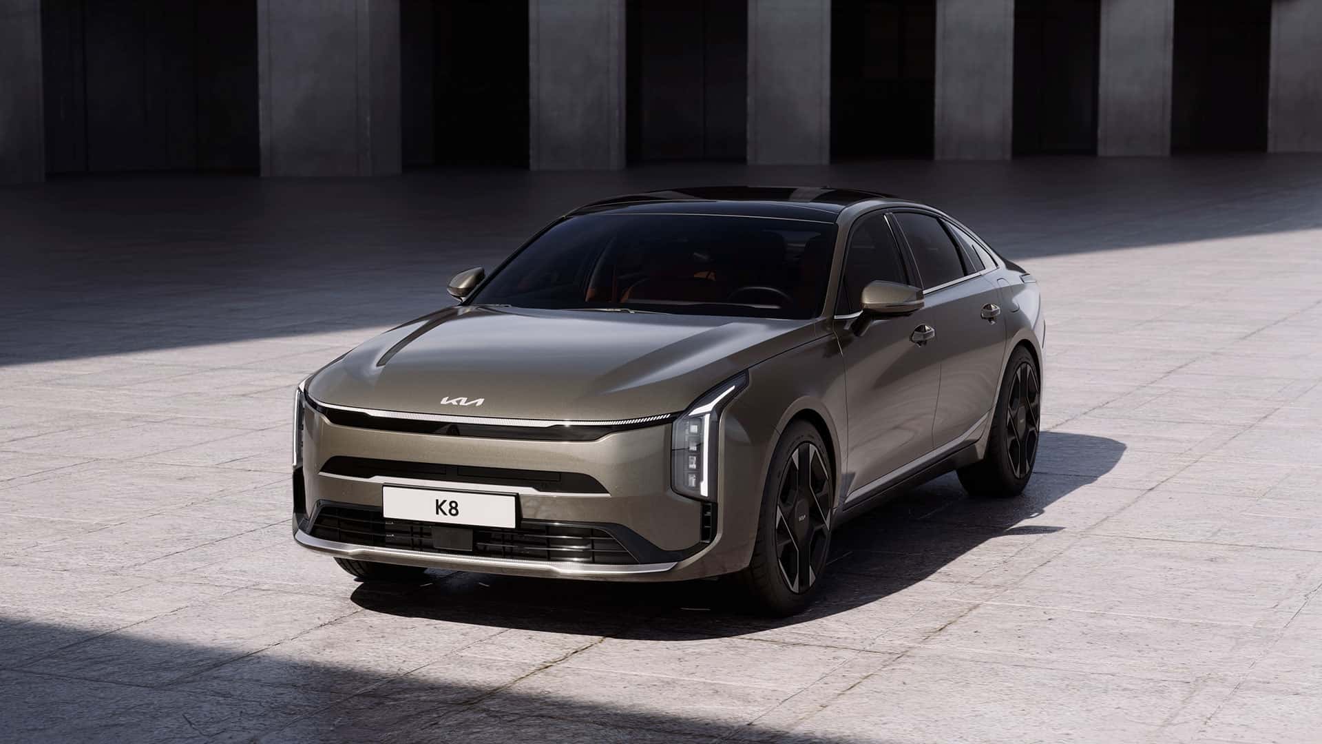 Next-Generation Kia K8 Sedan Introduced with Sleek, EV-Inspired Design